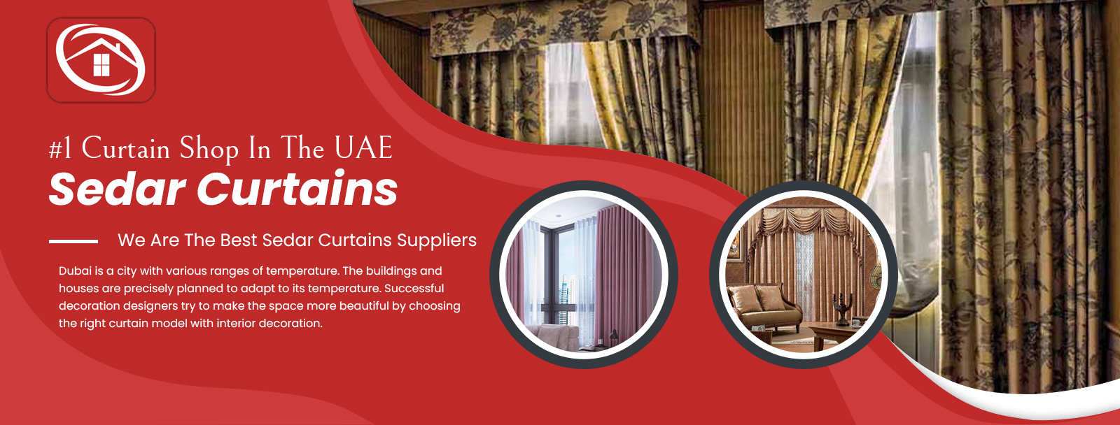 sedar curtains dubai - buy, order the best collection